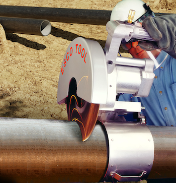 Pneumatic saw for concrete-lined pipe - Pro Contractor Rentals